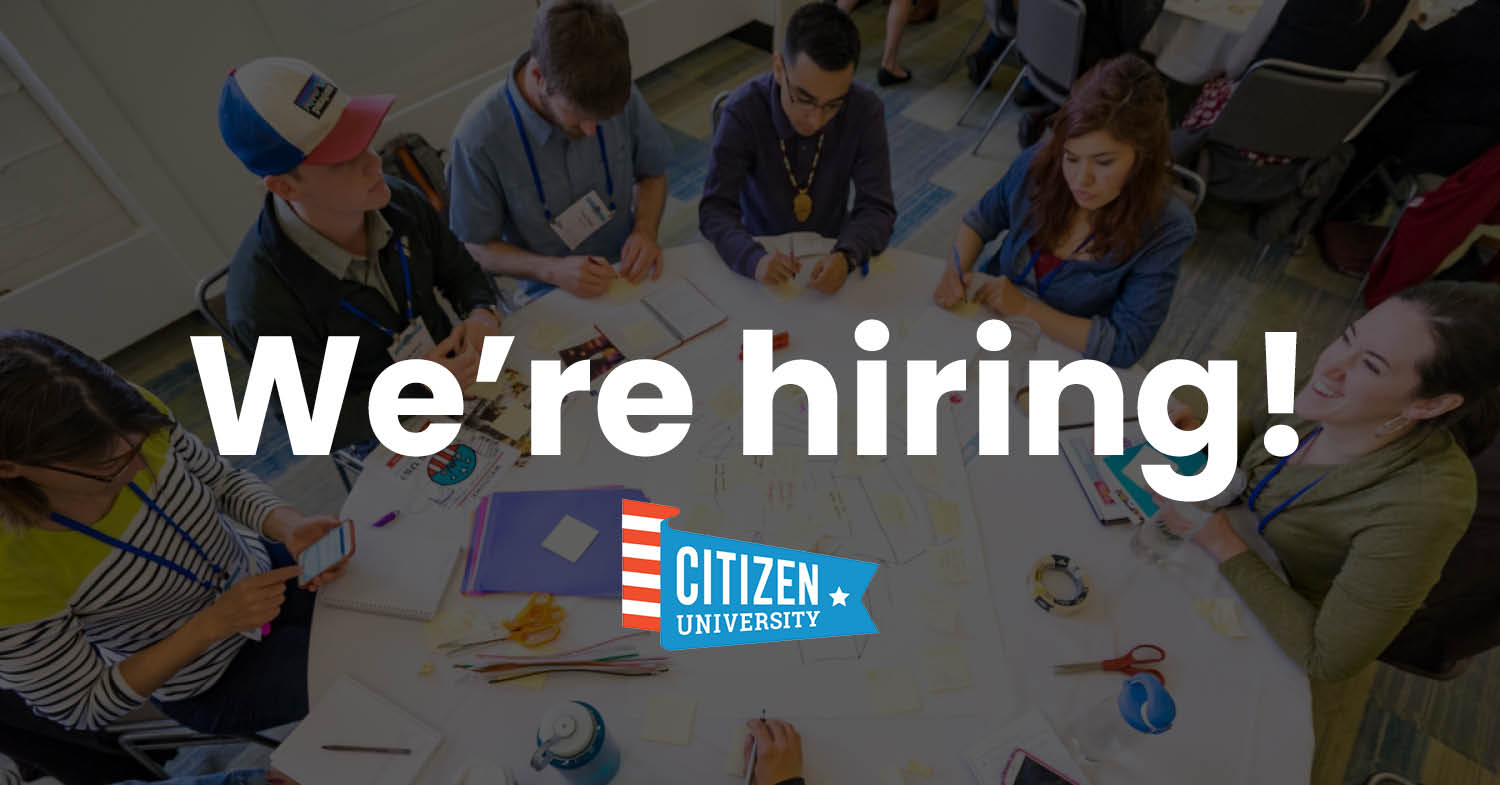 Jobs & Internships ⋆ Citizen University